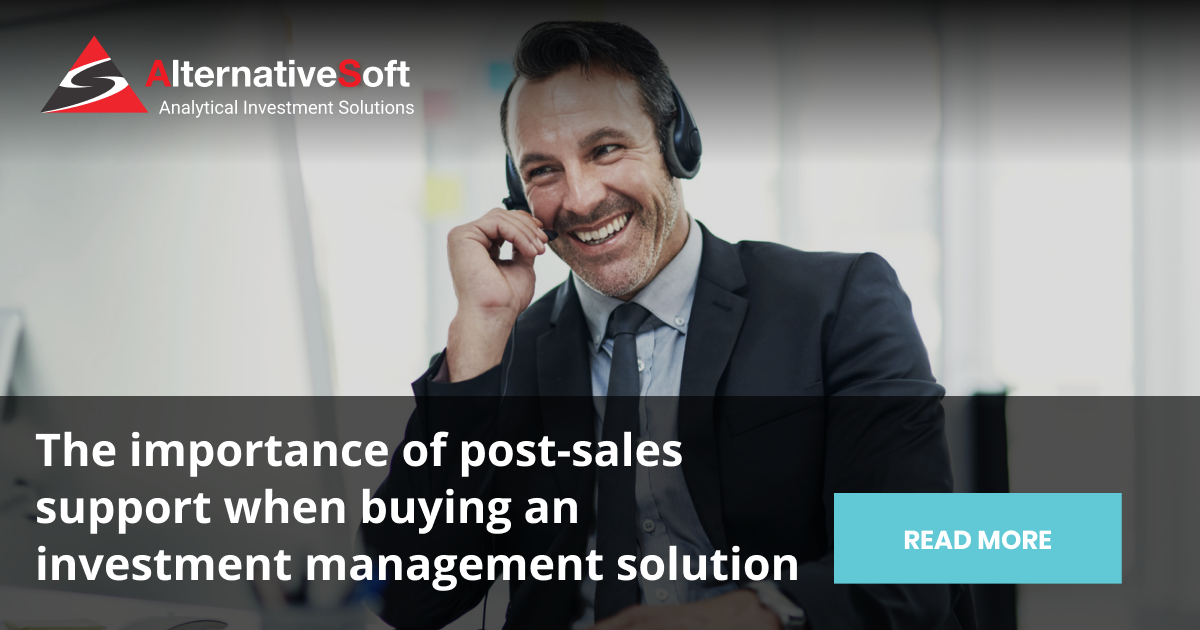The importance of post-sales support when buying an investment ...